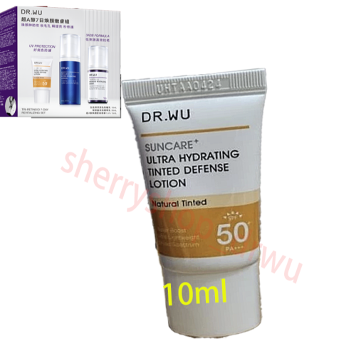 DR.Wug~全能保濕潤色防曬乳10ML裸瓶無盒 DR.WU超A醇7日煥顏嫩膚組合拆售 | drwu - sherryshop-DR.WU鐵粉平台 - iOPEN Mall