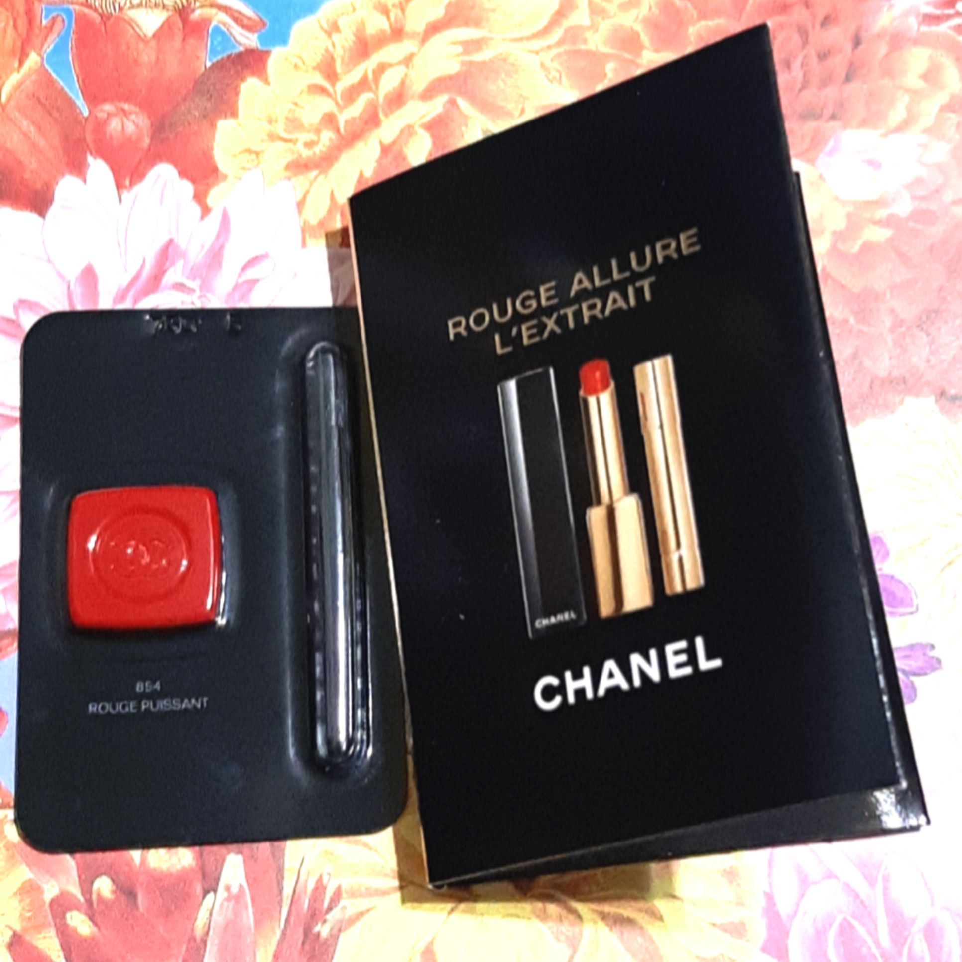 香奈兒 超炫耀精萃唇膏 #854 +唇刷🍑0.5g🍑CHANEL 攜帶式唇卡 珍珠光感新一代防護妝前乳 口紅 唇釉 - ㅇㅅㅇ安妞香水＆美妝 ...