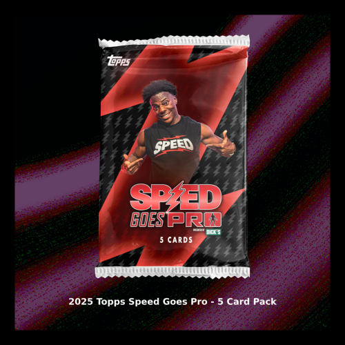 現貨 全新未拆 絕版 2025 Topps Speed Goes Pro IShowSpeed 卡包 - Refractor Cards ...