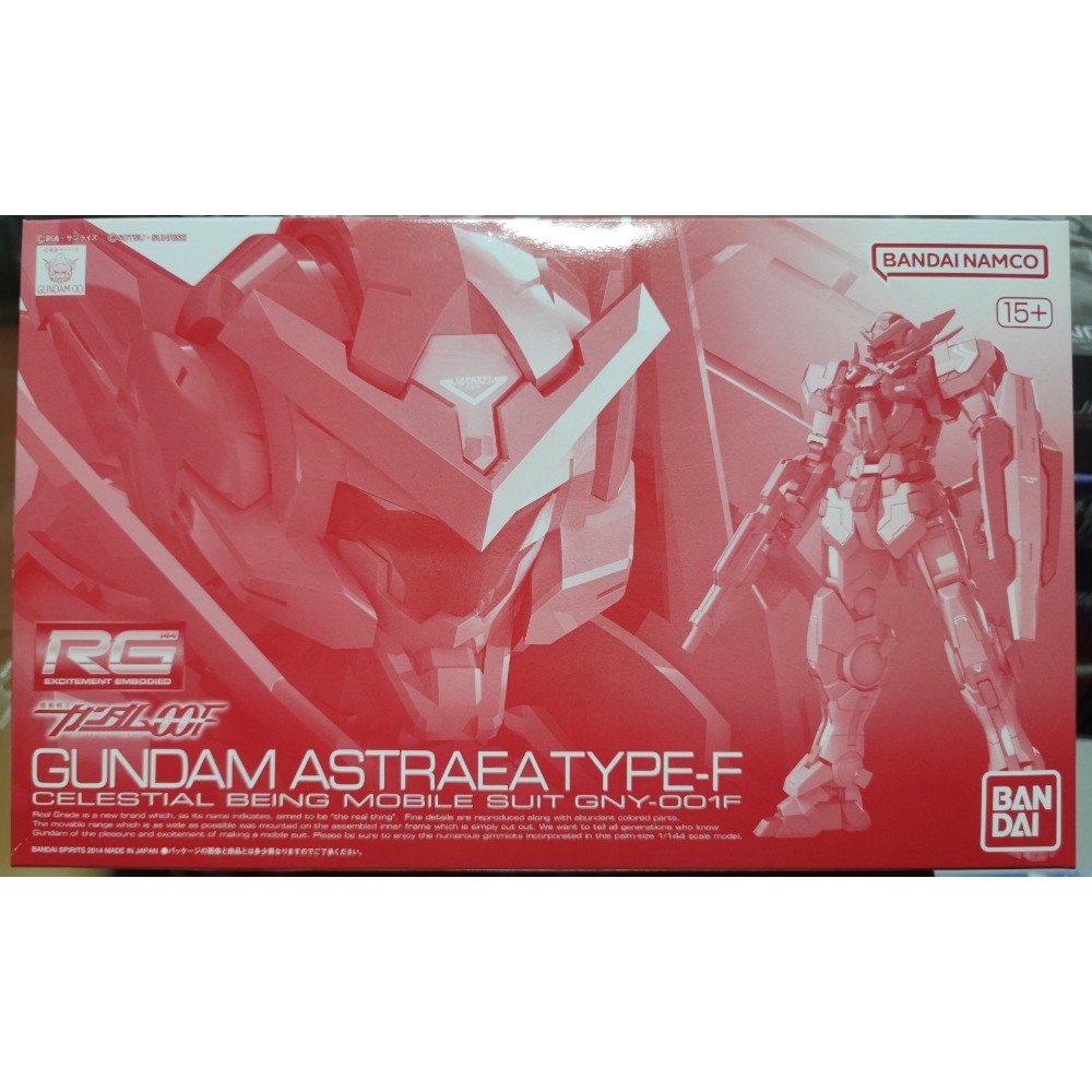 RG GUNDAM ASTRAEA TYPE-F 正義女神鋼彈F型 - 蓉蓉模型鋪 - iOPEN Mall