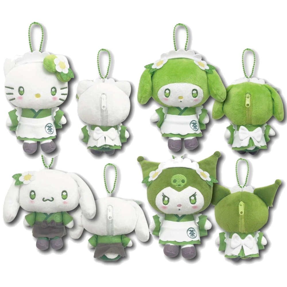 過生活IP訂購 三麗鷗 絨毛造型收納包 抹茶 HelloKitty 美樂蒂 大耳狗 酷洛米 11409 - 過生活 Life to be By ...