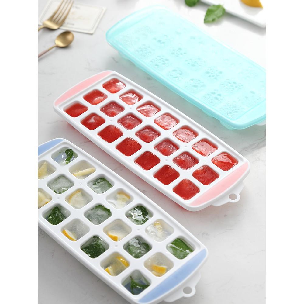 製冰盒 矽膠製冰盒 冰塊盒 按壓式帶蓋冰塊 冰盒 按壓冰塊盒 帶蓋冰塊盒 冰球製冰盒 製冰【RS1320】 - Buy_easy ...