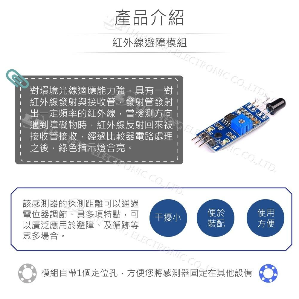 聯騰．紅外線 避障 感測 模組 FC-51 適合Arduino、micro:bit、樹莓派 等開發學習互動學習模 - 聯騰 專業電子線上購物｜工具｜零件｜電源供應器｜塑膠盒｜電子零件｜電錶 ...
