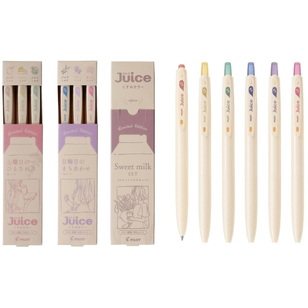 [日本 百樂] PILOT Juice 果汁筆 各式水果 0.5mm 共六款 經典復古色 暗沉色 10周年限定款 原子筆 - 東京文具散策 - iOPEN Mall