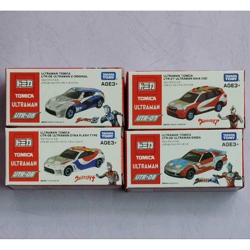 [洽興]TOMICA ULTRAMAN超人力霸王 UTR05-傑特/UTR06-帝納/UTR07-蓋亞/UTR08-銀河 - 洽興玩具店 - iOPEN Mall