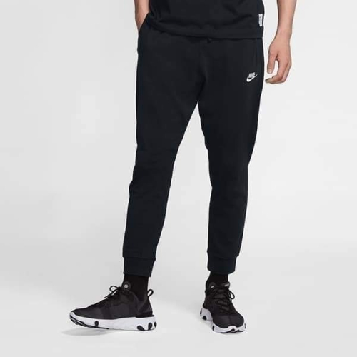 男子 Nike As M Nsw Club Fleece Pants 黑色 薄款 運動 休閒 縮口長褲 - NIKE大飛人 - iOPEN Mall