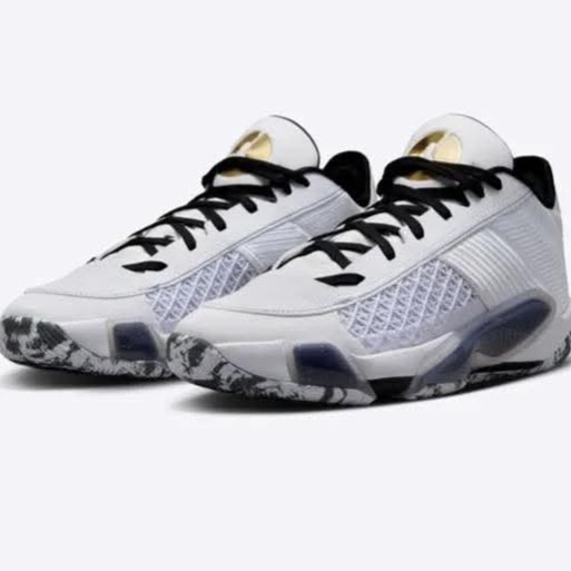 男款 AIR JORDAN XXXVIII LOW PF 白黑金 AJ38 XDR耐磨 籃球鞋 定價6300 - NIKE大飛人 ...