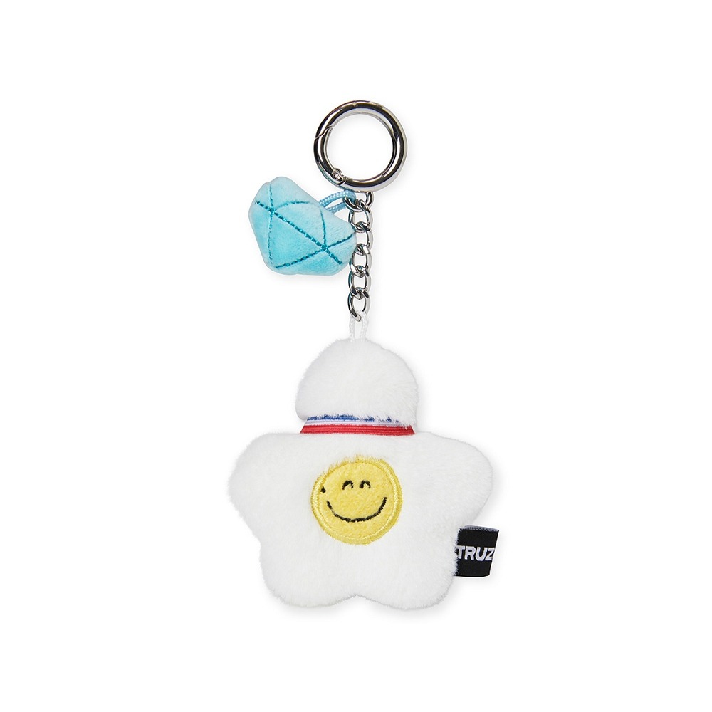 LINE FRIENDS TREASURE聯名TRUZ LAWOO 及 ROMY絨毛背包掛飾 - leasoppp