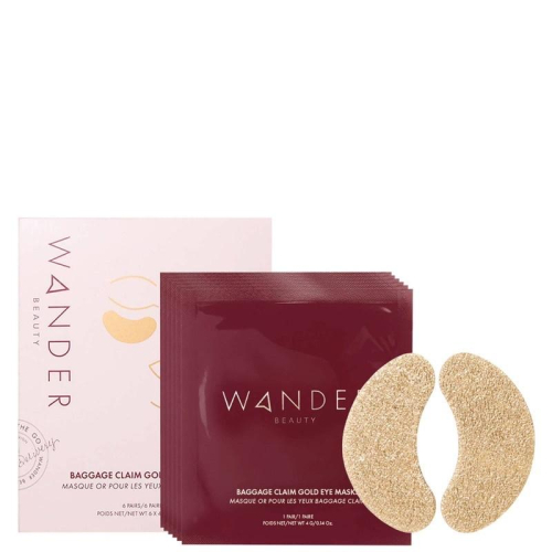 現貨 Wander Beauty Baggage Claim Eye Mask Gold保濕修護黃金眼膜 眼部面膜 - COCO歐美美妝代購