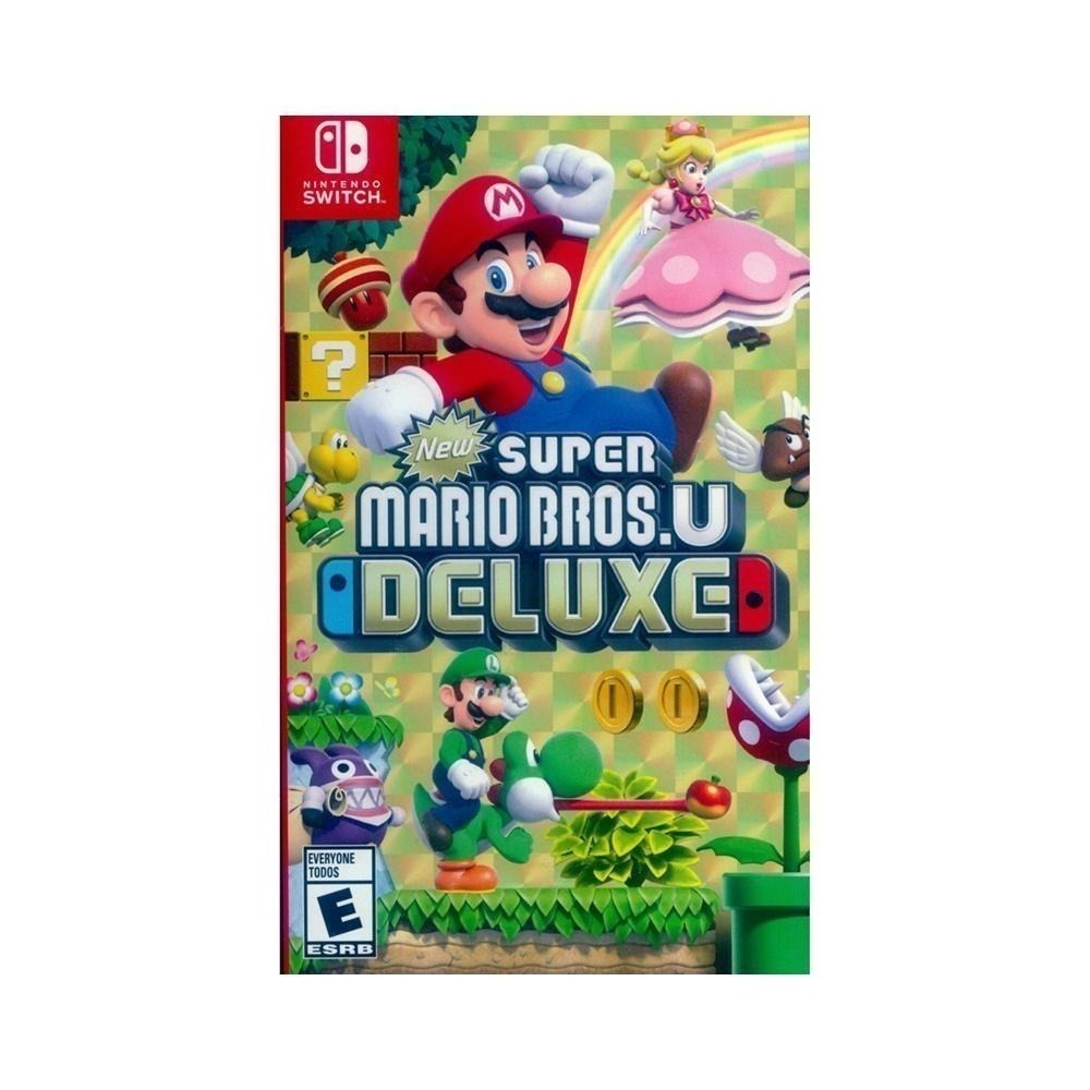 【一起玩】NS SWITCH New 超級瑪利歐兄弟 U 豪華版 中文版 New Super Mario Bros - 一起玩電玩數位館 - iOPEN Mall