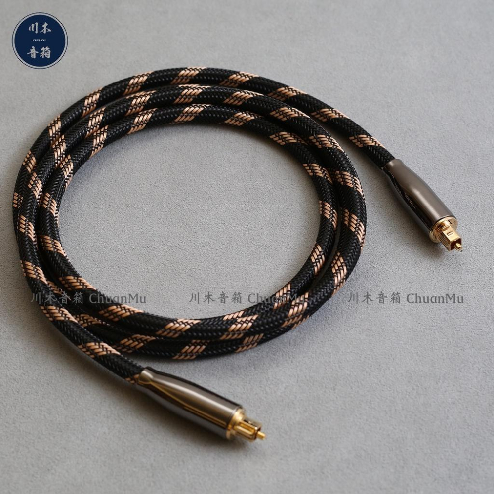 川木I006 專業HIFI光纖音訊線發燒數位spdif方頭對方口 電視投影儀功放音箱連接線 toslink - 川木音箱 生活美學 - iOPEN Mall