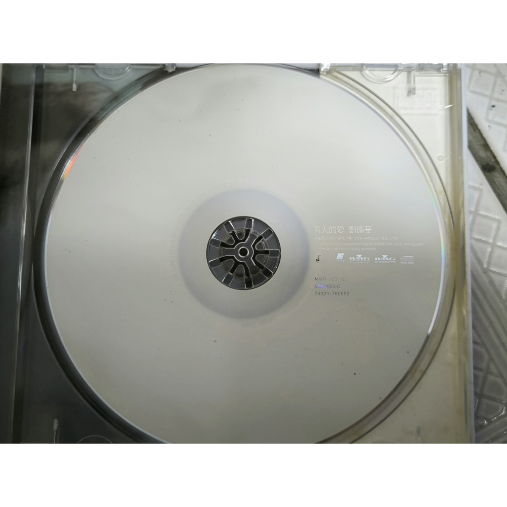 二手CD-劉德華 男人的愛 裸片 - 雙圓圈SS - iOPEN Mall