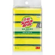 3M 74S-6MU 百利 爐具/鍋具專用菜瓜布-海綿6入 - SEstationery - iOPEN Mall