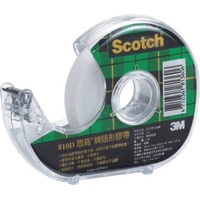 3M 810D隱形膠帶-附輕便膠台(多款) - SEstationery