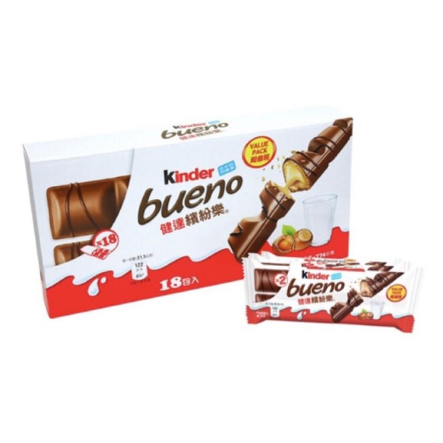 Costco好市多 Kinder 健達繽紛樂巧克力 43 公克 X 18 入 bueno - 從心大賣場 - 💙🤍 ️Costco 好市多 ...