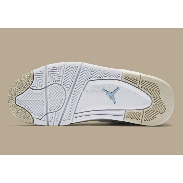 《Value》Air Jordan 4 Retro Linen 白色 卡其 白金 AJ4 籃球鞋 487724-118 - 【Value鞋 ...