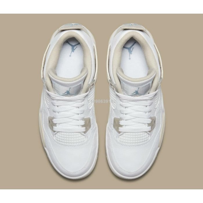 《Value》Air Jordan 4 Retro Linen 白色 卡其 白金 AJ4 籃球鞋 487724-118 - 【Value鞋 ...
