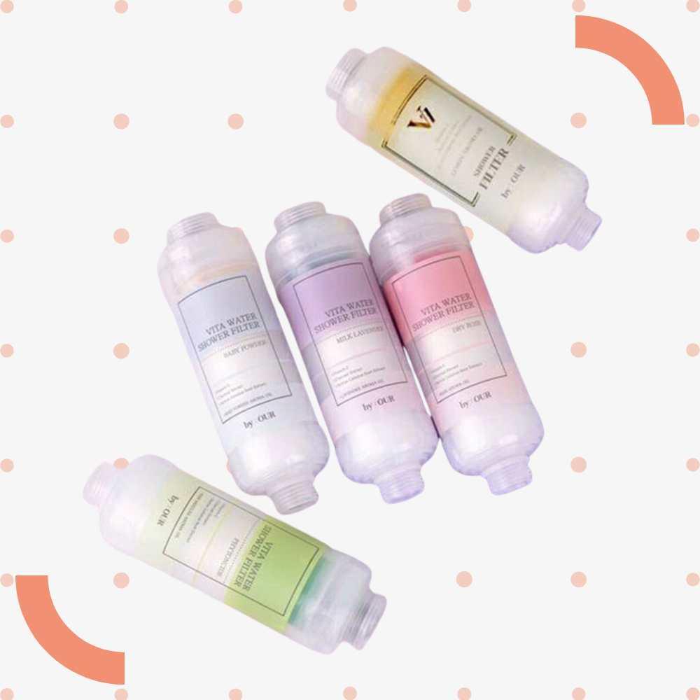 現貨【BYOUR】韓國完美純淨沐浴過濾器 蓮蓬頭濾水器 蓮蓬頭濾心 沐浴濾芯 香氛濾心 維他命 洗澡 過濾器 - 品多多有限公司