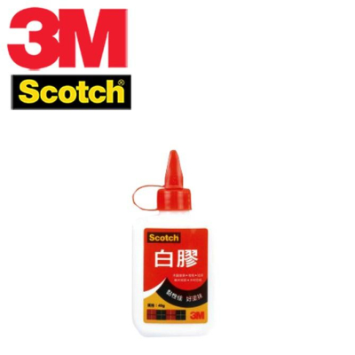 3M 3040 Scotch 白膠 (40g) / 3300 Scotch 白膠 (300g) - 偉旗綜合商品有限公司