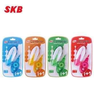 SKB CT-3501 1+1修正帶 立可帶 5mm X 11M (多附一替換帶) - 偉旗綜合商品有限公司 - iOPEN Mall