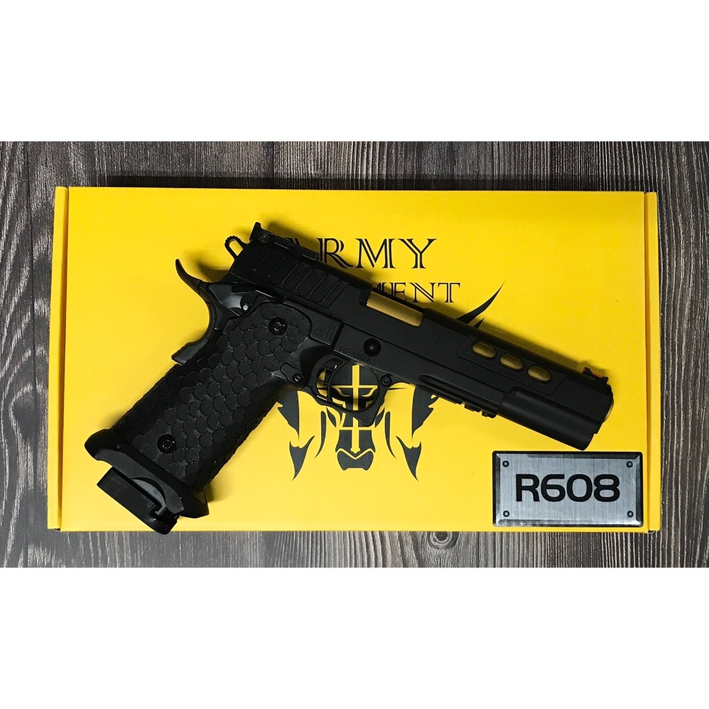 《GTS》ARMY R608 STI HI-CAPA 瓦斯 短槍 GBB - GUN&TOYS - iOPEN Mall