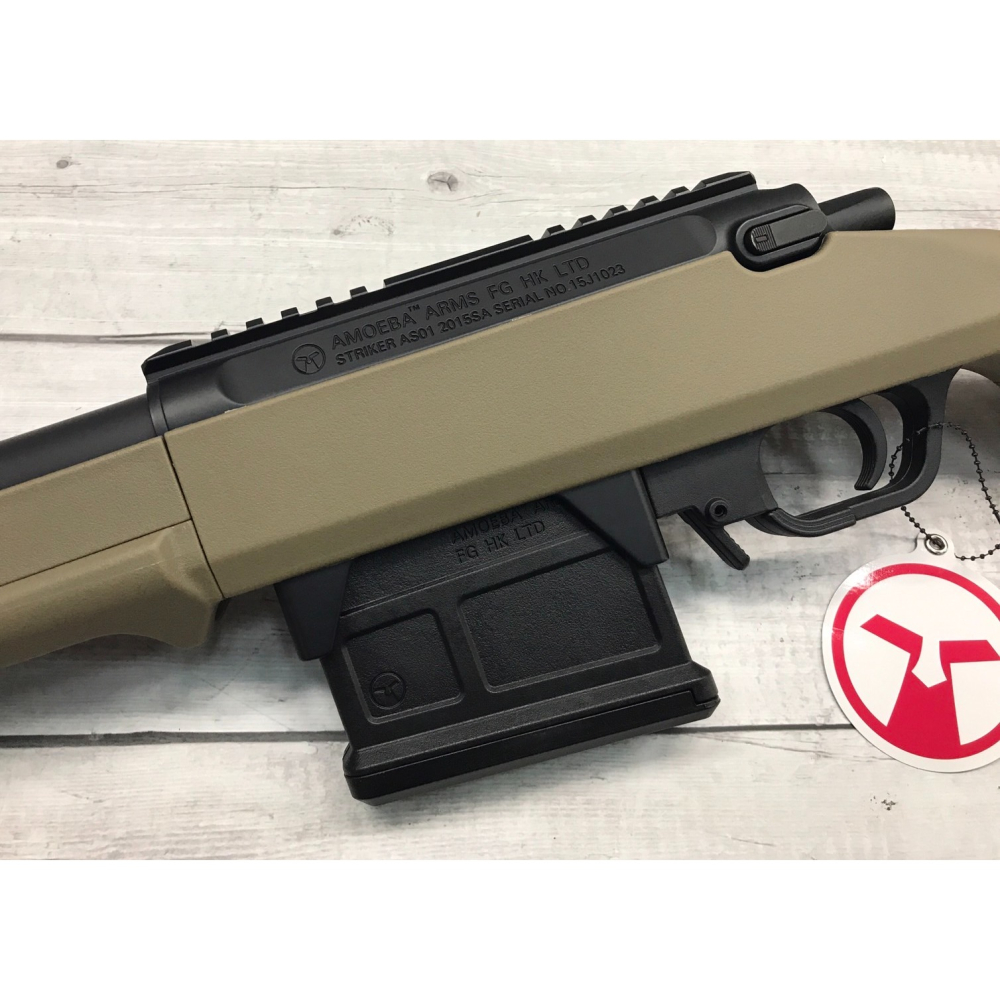 《GTS》ARES AMOEBA AS01 DE 沙色 空氣手拉 狙擊槍 - GUN&TOYS - iOPEN Mall