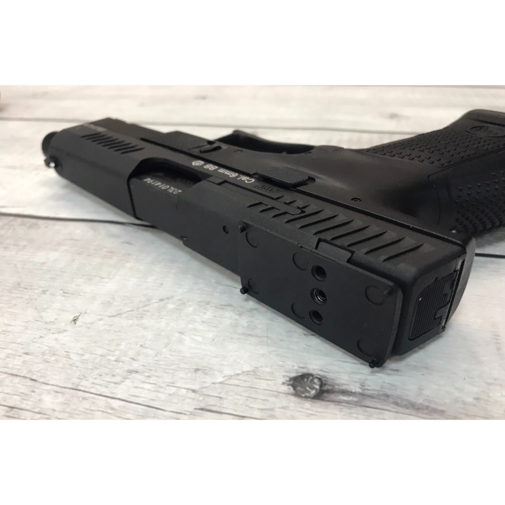 《GTS》ASG CZ 授權 P-10C CO2 短槍 豪華版 黑色 19593 - GUN&TOYS - iOPEN Mall