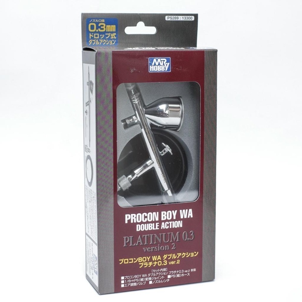 [从人] 郡士 GSI PS289 噴筆 0.3mm 口徑 MR.HOBBY 日製 雙動噴筆 PS-289 模型噴槍 - 从人模型玩具 ...