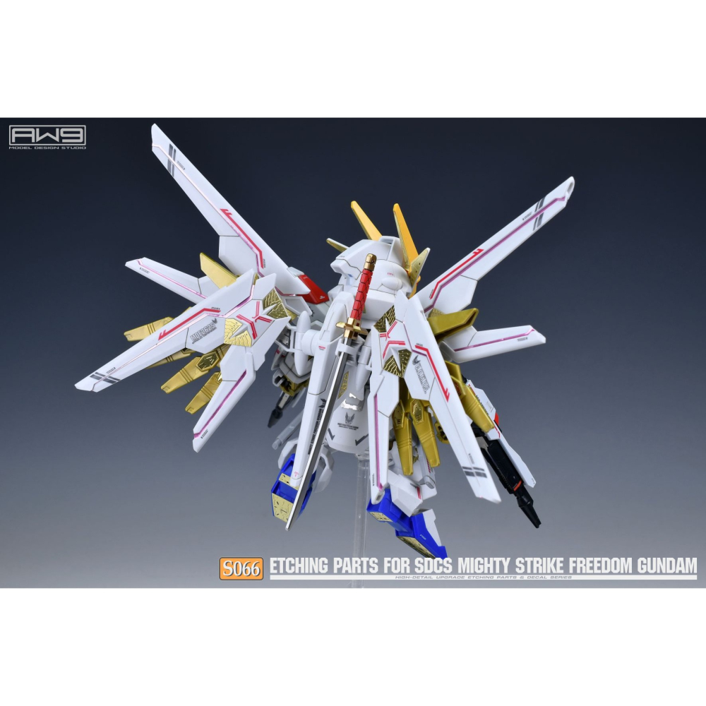 [从人] MAD 鋼魂 AW9 S066 SDCS 全能攻擊自由鋼彈 改造蝕刻片 附水貼 S66 - 从人模型玩具 - iOPEN Mall