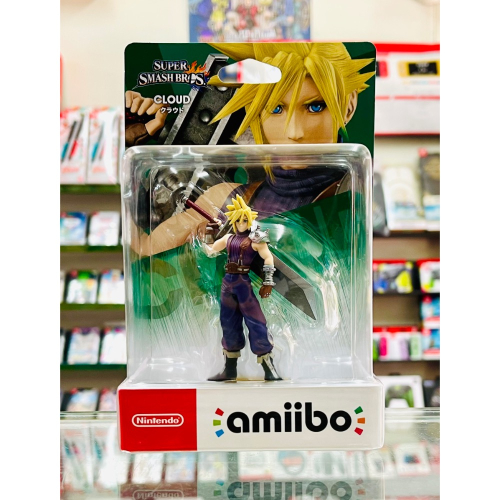 【東晶電玩】 Switch NS amiibo 公仔 任天堂明星大亂鬥 克勞德 CLOUD 2P(全新、現貨) - 東晶電玩