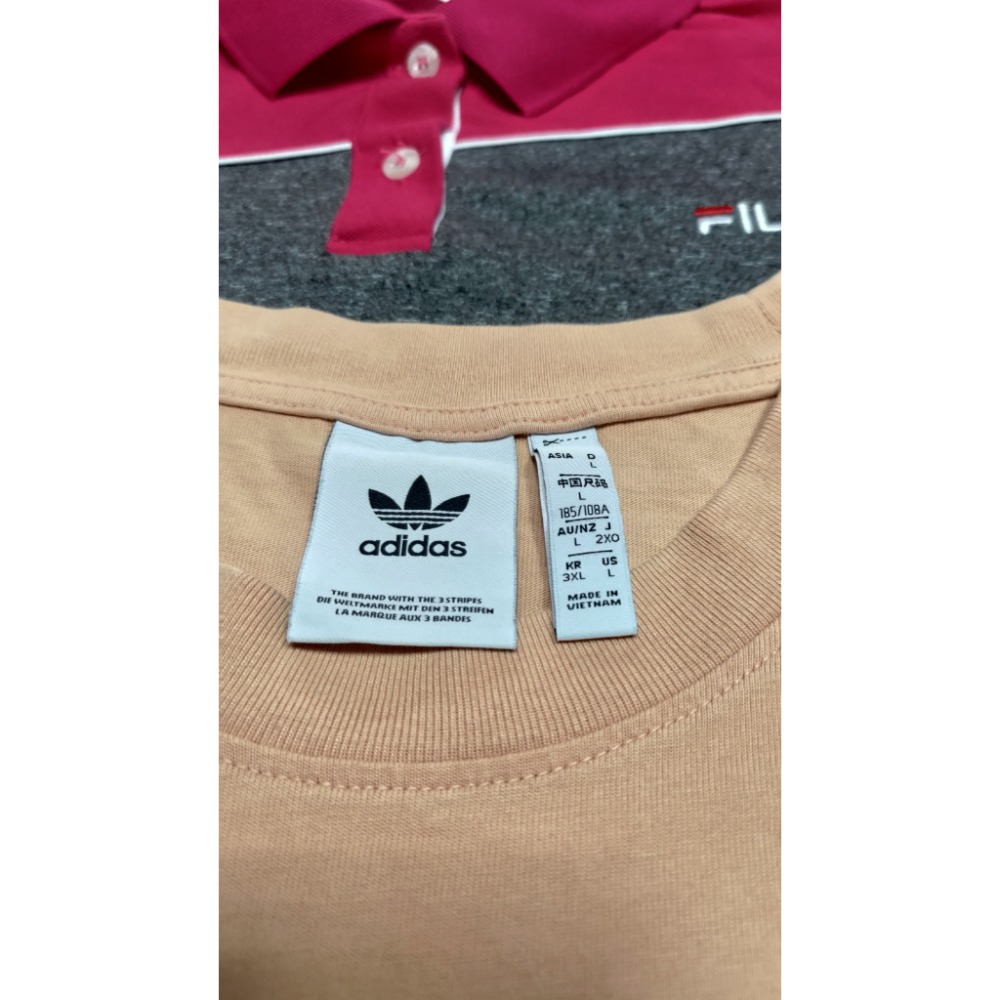 二手 FILA 女款 polo衫 刺繡logo 5XL 愛迪達 185/108A 棉T - mini4332 - iOPEN Mall