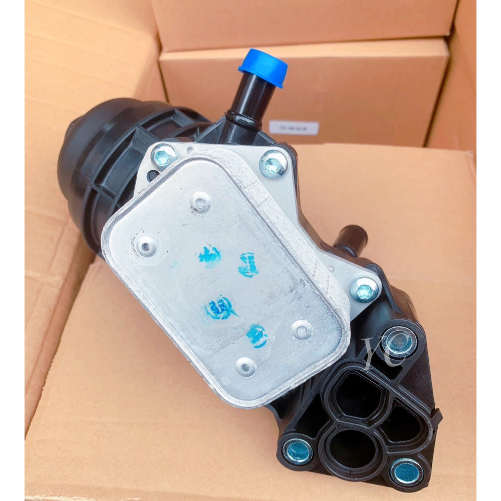 賓士 M270 引擎 機油心座總成 機油冷卻器總成 2701800500 2701800610 2701800810 - YC汽車材料 ...