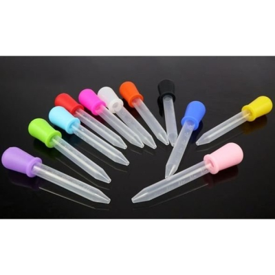 (現貨)矽膠滴管(10支入)彩繪用具 顏料 彩色滴管 科學遊戲 染色 滴畫【銅板價幼教福利社】 - 銅板價生活福利社 - iOPEN Mall
