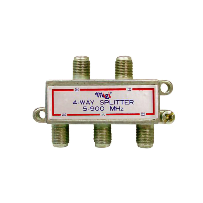 SH尚成百貨．有線電視用 ( 一進四出 ) 分配器 分岐器 1進4出 三路分配器 5C2V 電視轉接頭 - 尚成百貨