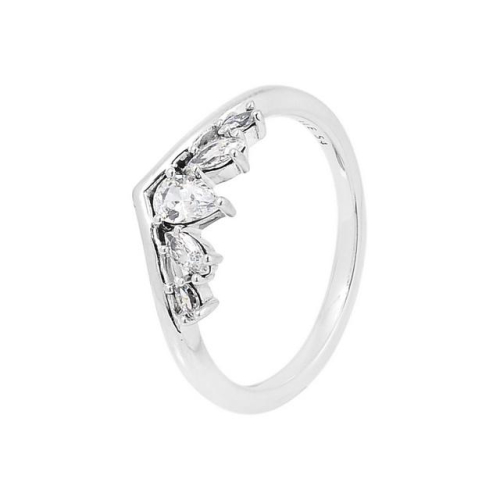 (年終特價) Pandora 潘朵拉 梨形寶石許願骨 925純銀戒指 54號 (附原廠戒指盒) - 瑞菲歐美精品 - iOPEN Mall