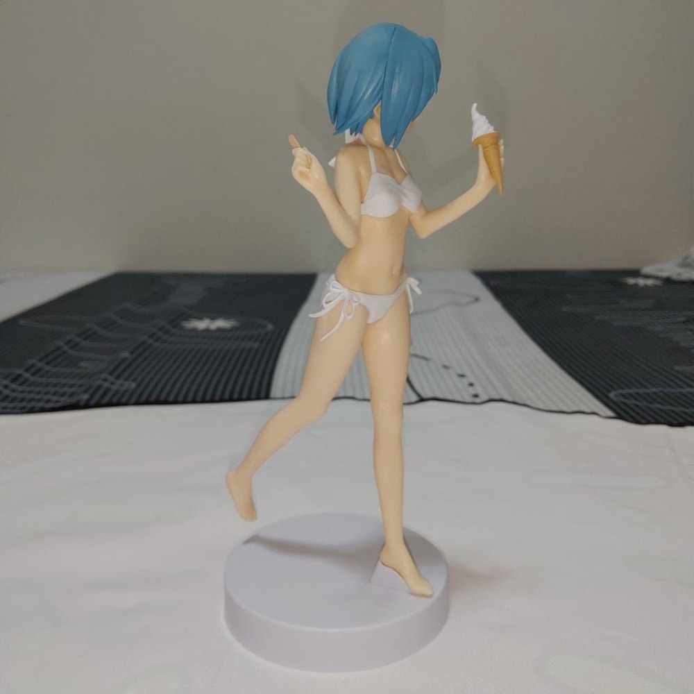 日版 正版 EXQ 魔法少女 小圓 水著 泳裝 美樹沙耶香 冰淇淋 公仔 景品 二手 展示品 現貨 無盒 實際拍攝 - 美少女戰士 lockykimo - iOPEN Mall