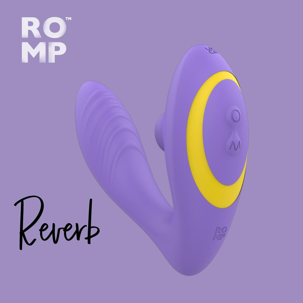ROMP｜Reverb｜吸吮震動 按摩器 - 色澀的玩具 情趣用品 成人用品 BDSM 調教 私密保養 - iOPEN Mall