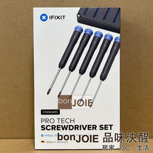德製 iFixit STANDARD Pro Tech Screwdriver Set 五件組 設備螺絲刀套裝 螺絲起子 - bonJOIE ...