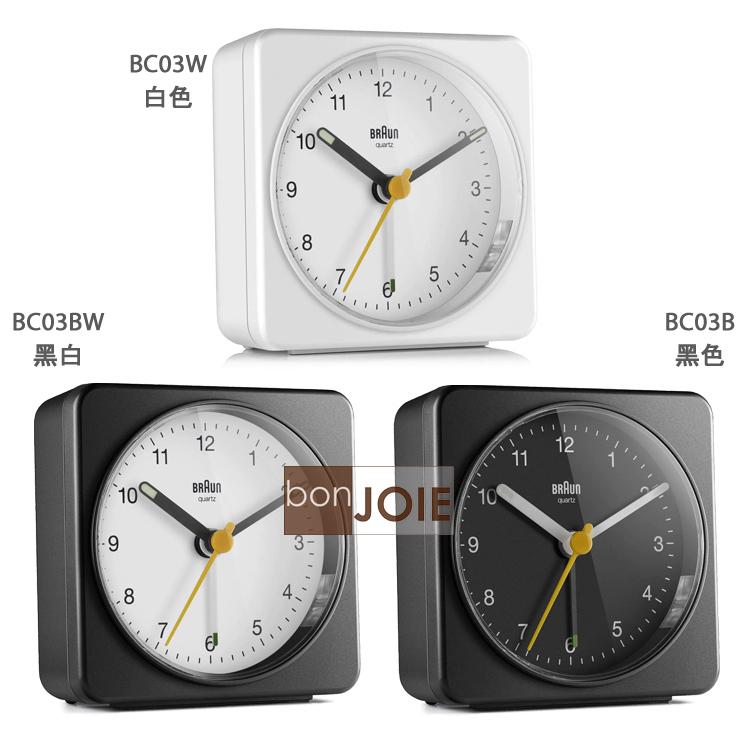 Braun BC03 Classic Analogue Alarm Clock 經典鬧鐘 3色 德國百靈 指針式 旅行鐘 - bonJOIE ...