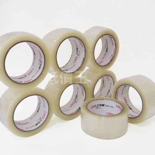 【低價王】力可撕 LIKS901 封箱膠帶 80M 透明膠帶 OPP膠帶 打包膠帶 取代地球3M 3305【量大價更優】 - 3M北區特約 ...