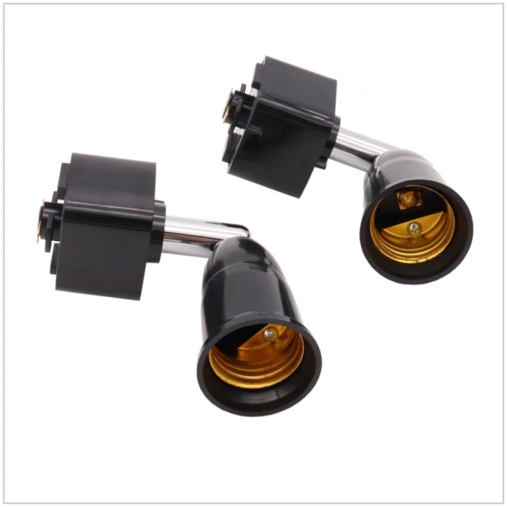 軌道燈轉E27燈泡座 5米延長帶開關 無燈泡 3E27燈泡座 4E27燈泡座 E27金屬延長管 E27延長座 非燈具 - 訊億團購_監視器與 ...