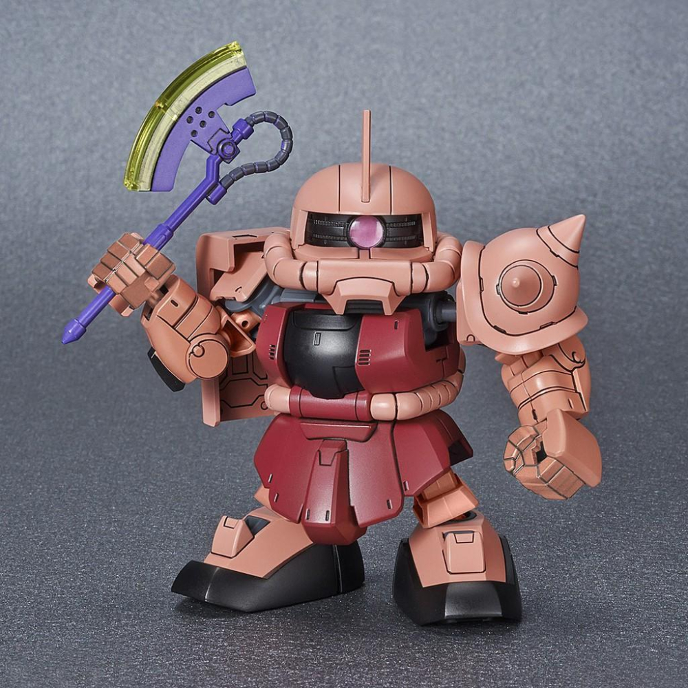 【鋼普拉】BANDAI SD鋼彈 SDCS OP-07 ZAKU II 紅薩克 II 體型擴充組 強化骨架 增強型骨架 - eYeCam 鋼普拉