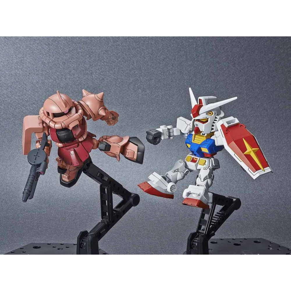 【鋼普拉】BANDAI SD鋼彈 SDCS OP-07 ZAKU II 紅薩克 II 體型擴充組 強化骨架 增強型骨架 - eYeCam 鋼普拉 - iOPEN Mall