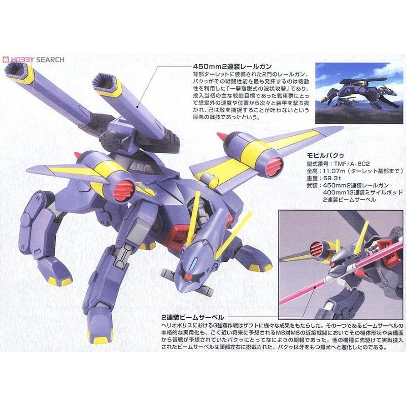 【鋼普拉】現貨 BANDAI 鋼彈SEED HG 1/144 R12 MOBILE BuCUE 巴庫 可變形坦克 獵犬 - eYeCam 鋼普拉 - iOPEN Mall