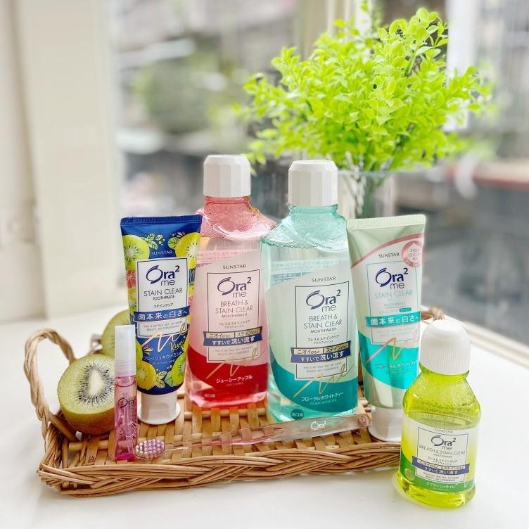 日本 Ora2 me 淨白清新漱口水-白茶花香 460ml 不含酒精 溫和不刺激 SUNSTAR 愛樂齒 三詩達官方直營 - ST9PLUS ...