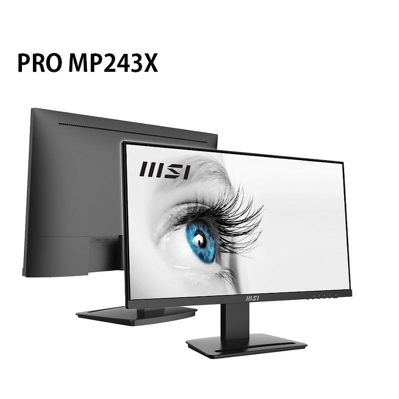 米特3C數位–MSI 微星 PRO MP243X 24型 FHD/HDMI/DP/喇叭/IPS 美型螢幕 - 米特3C數位 - iOPEN Mall