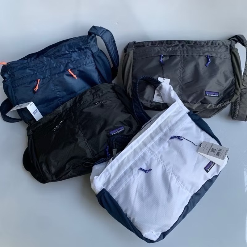現貨黑/藍Patagonia Travel Courie 可折疊收納 防水 斜背包 旅行包 17L - 起司頭棕酷酷 - iOPEN Mall