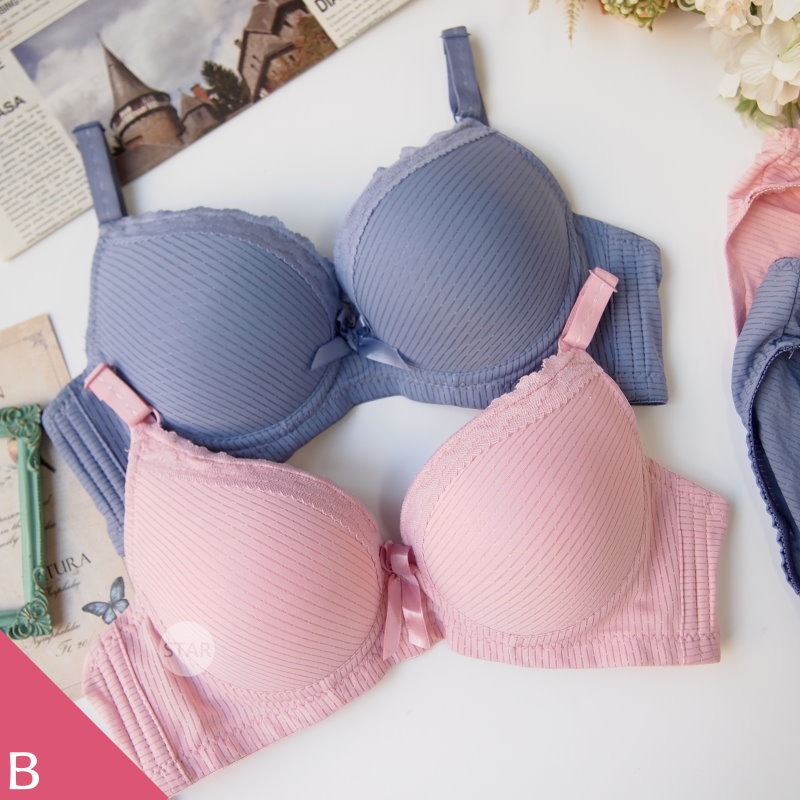 典雅少女款軟鋼圈集中型內衣。舒適不卡卡。34B 36B 38B 40B罩1392 - 星光平價內衣 - iOPEN Mall