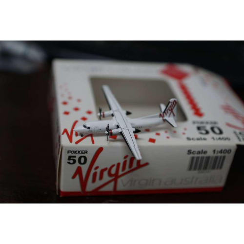 1:400 VIRGIN AUSTRALIA 維珍澳洲航空 FOKKER FK-50 AERO CLASSIC製作 - 85dream ...