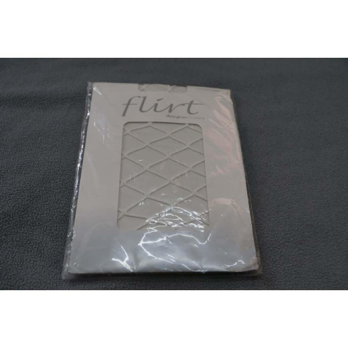 英國品牌 FLIRT PATTERN PANTYHOSE ONE SIZE 粗網 大網襪 白色 - 85dream - iOPEN Mall